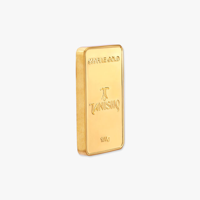 100 gram 24 Karat Gold Biscuit