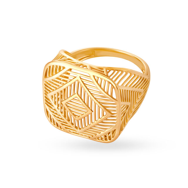 Hypnotic Gold Ring