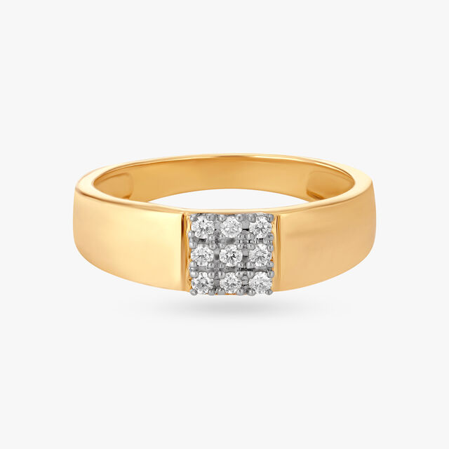 Classic Sparkle Diamond Finger Ring