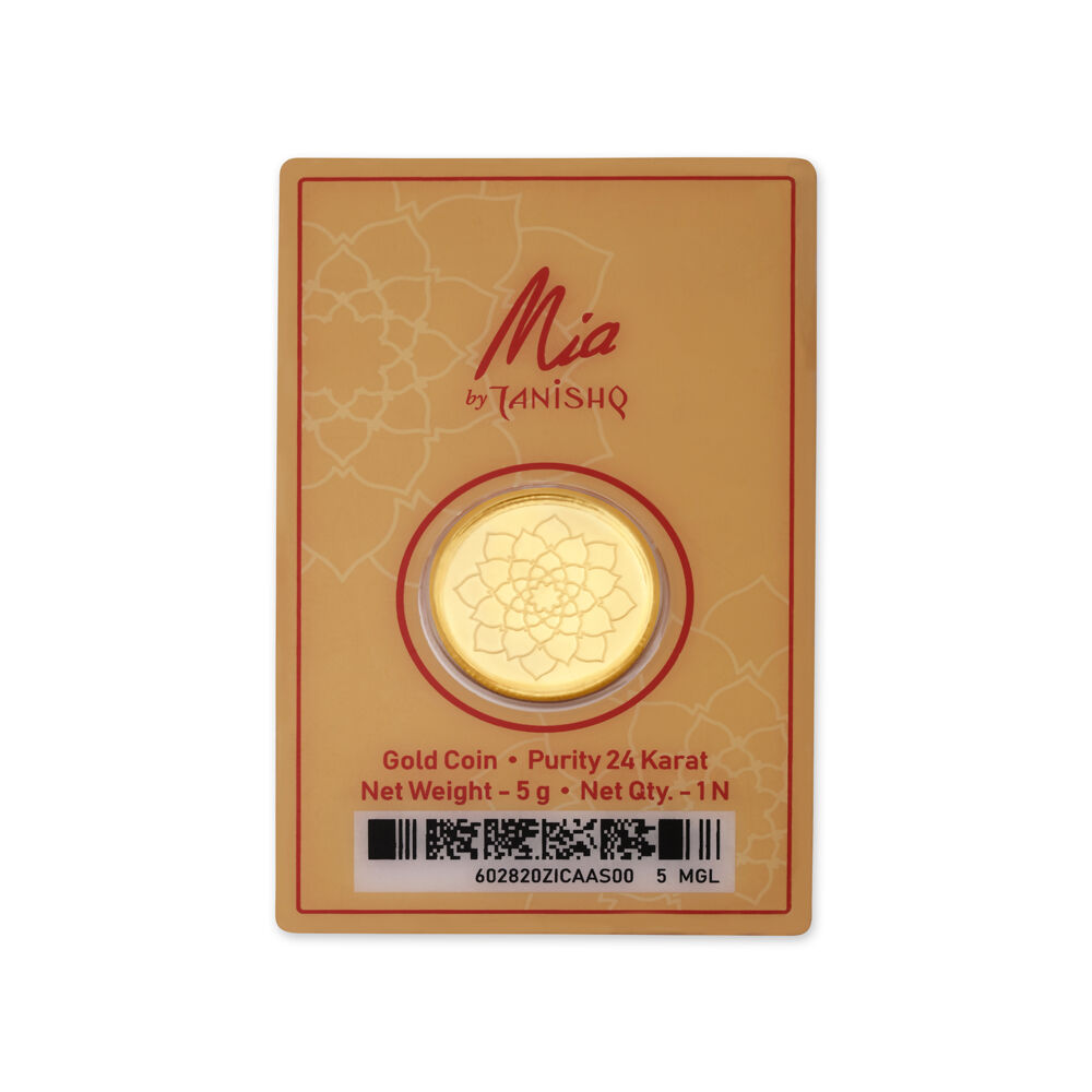 Tanishq gold coin 5 gm price store