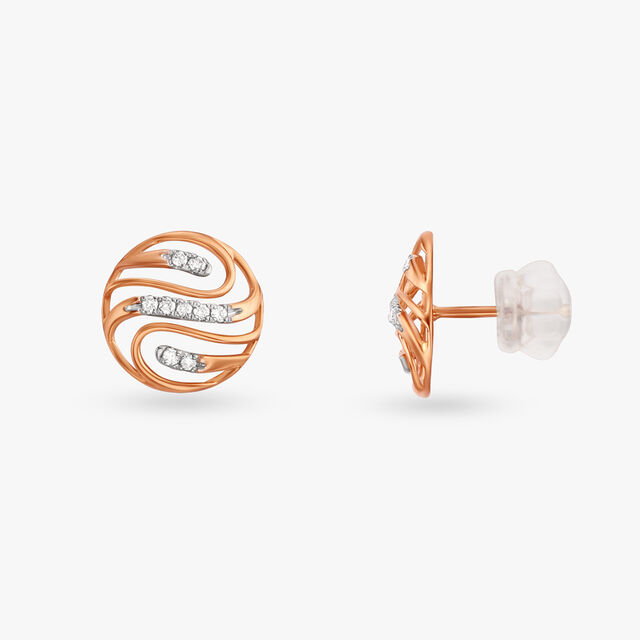 Refined Diamond Pendant and Earrings Set