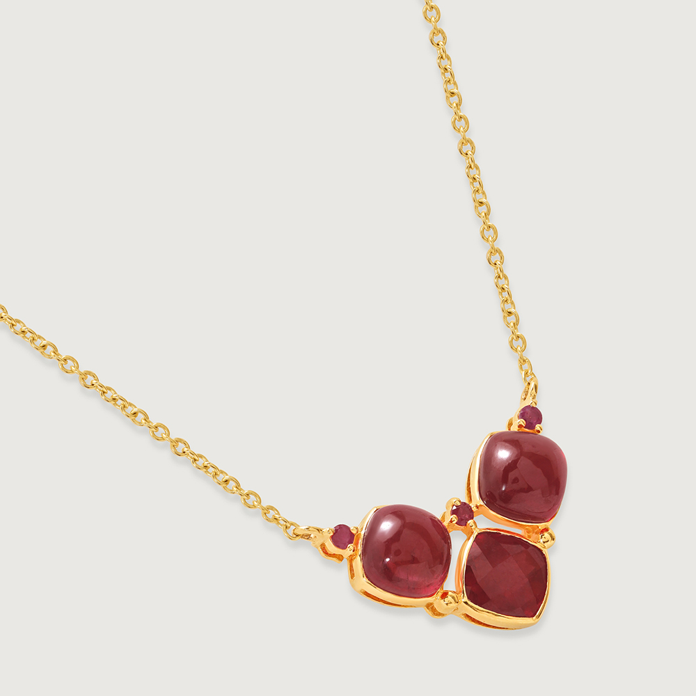 Rhapsody Radiance 14KT Ruby Necklace
