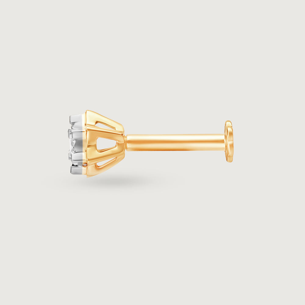 Buy Eternal Starlight 14Kt Diamond Nose Pin Online | Mia by Tanishq
