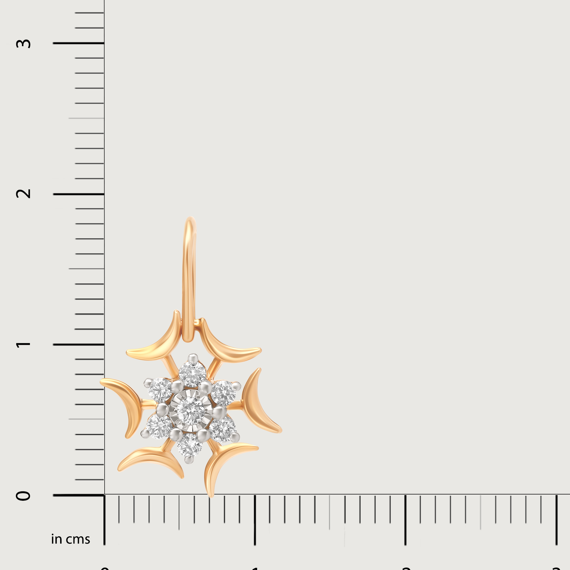 Buy Nova Charm 14KT Diamond Pendant Online | Mia by Tanishq